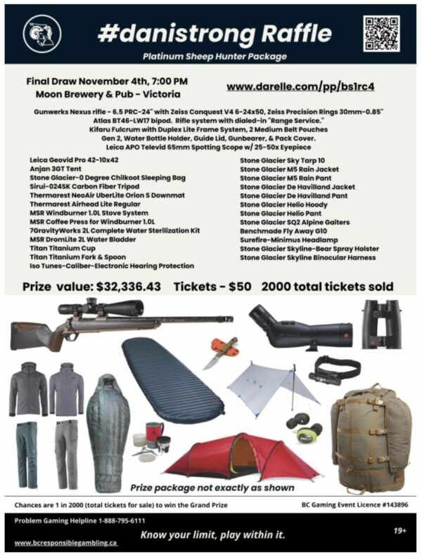 #danistrong – Platinum Sheep Hunter Raffle – Nelson District Rod Gun ...